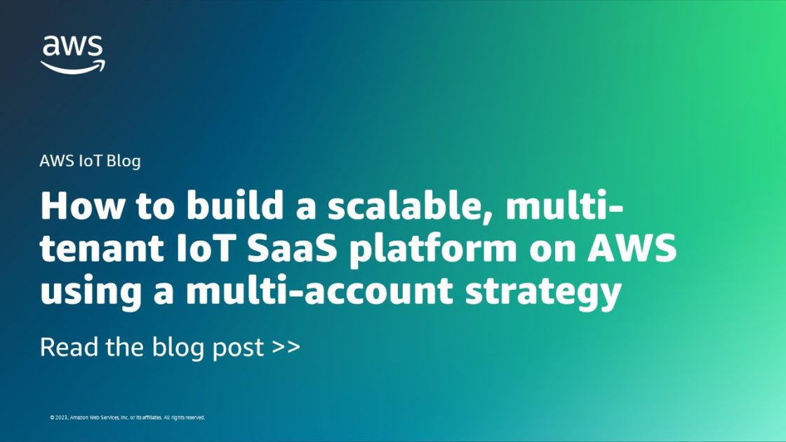 Creating a multi-account strategy for building a scalable, multi-tenant ... Creating a multi-account strategy for building a scalable, multi-tenant ...